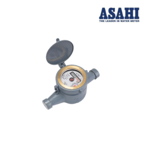 มิเตอร์น้ำ Asahi - มาตรวัดน้ำเฟืองจักรสองชั้น
